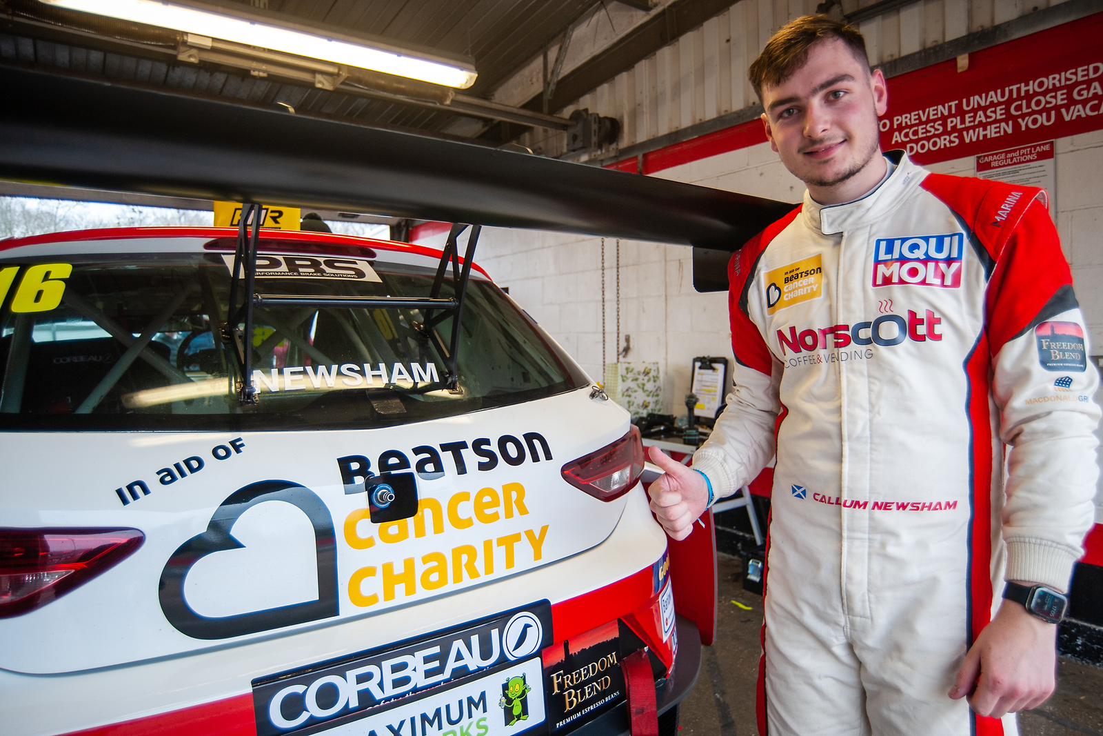 Callum Newsham confirms TCR UK campaign supporting Beatson Cancer ...