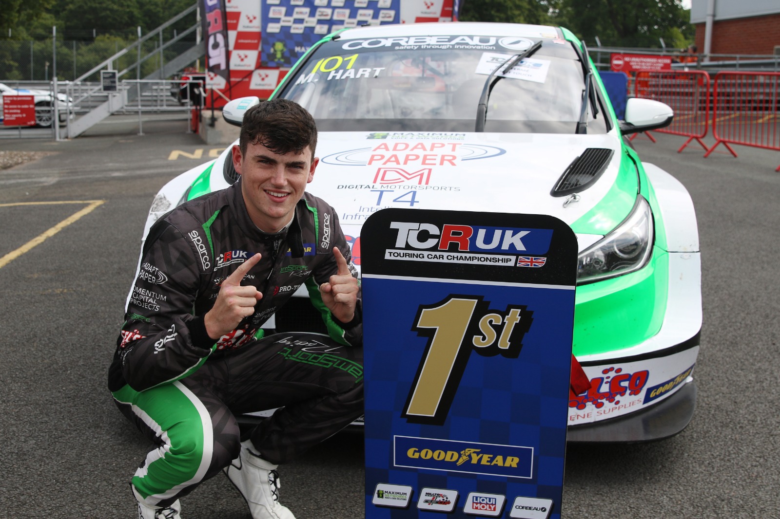 Max Hart claims first pole position of the year at Oulton Park ...